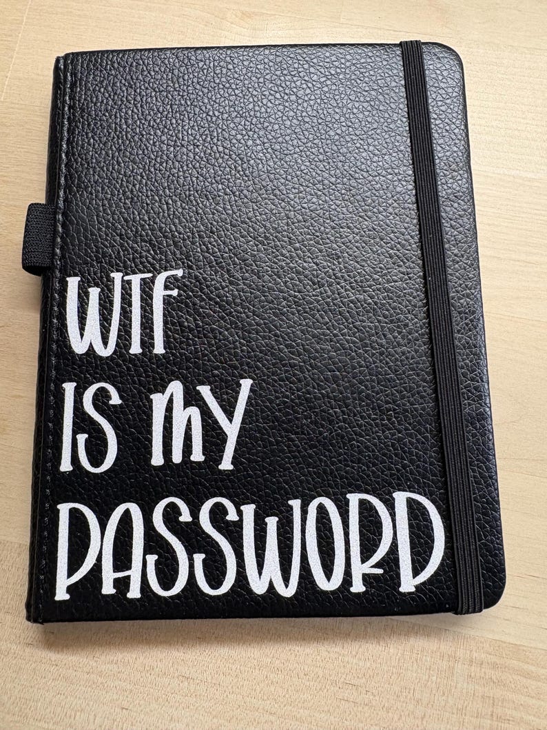Password Book - Customized - Etsy