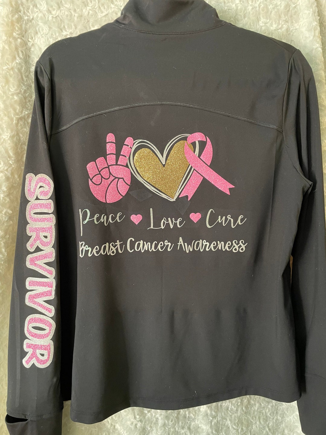 Breast Cancer Awareness Jacket - Etsy