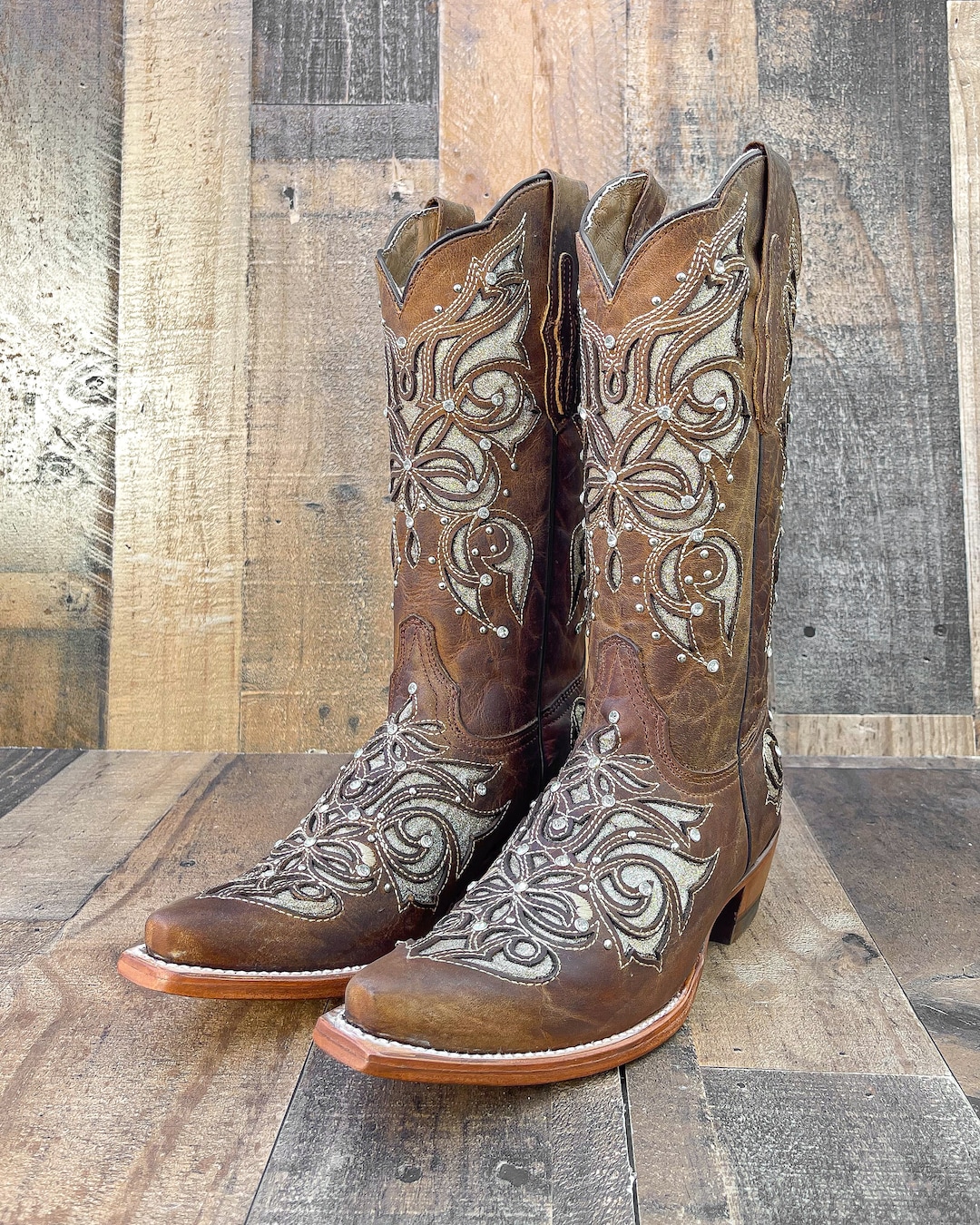 Western Cowboy Boots /women Cowboy Boots/ Cowgirl Boots/ Wedding Cowboy ...