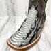 Handcrafted Men's Python Cowboy Boots/ Square Toe Cowboy - Etsy