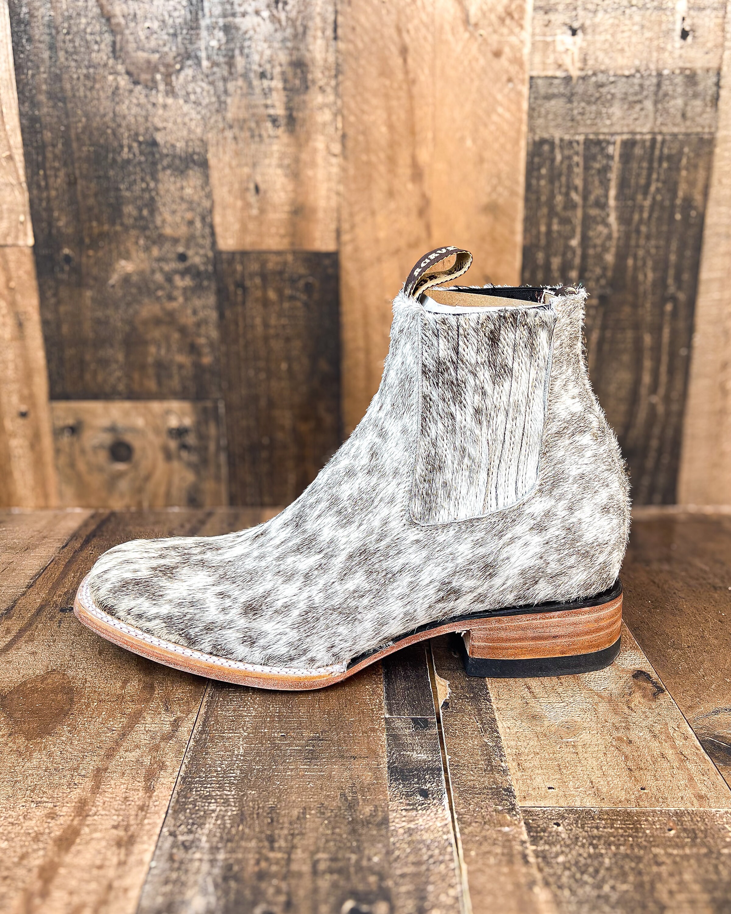 Handcrafted Men's Cowhide Cowboy Boots/ Square Toe Cowboy Boots Cowhide ...