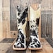 Cowhide Boots / Cowgirl Hair on Cowhide Leather Boots / Genuine Cowhide ...