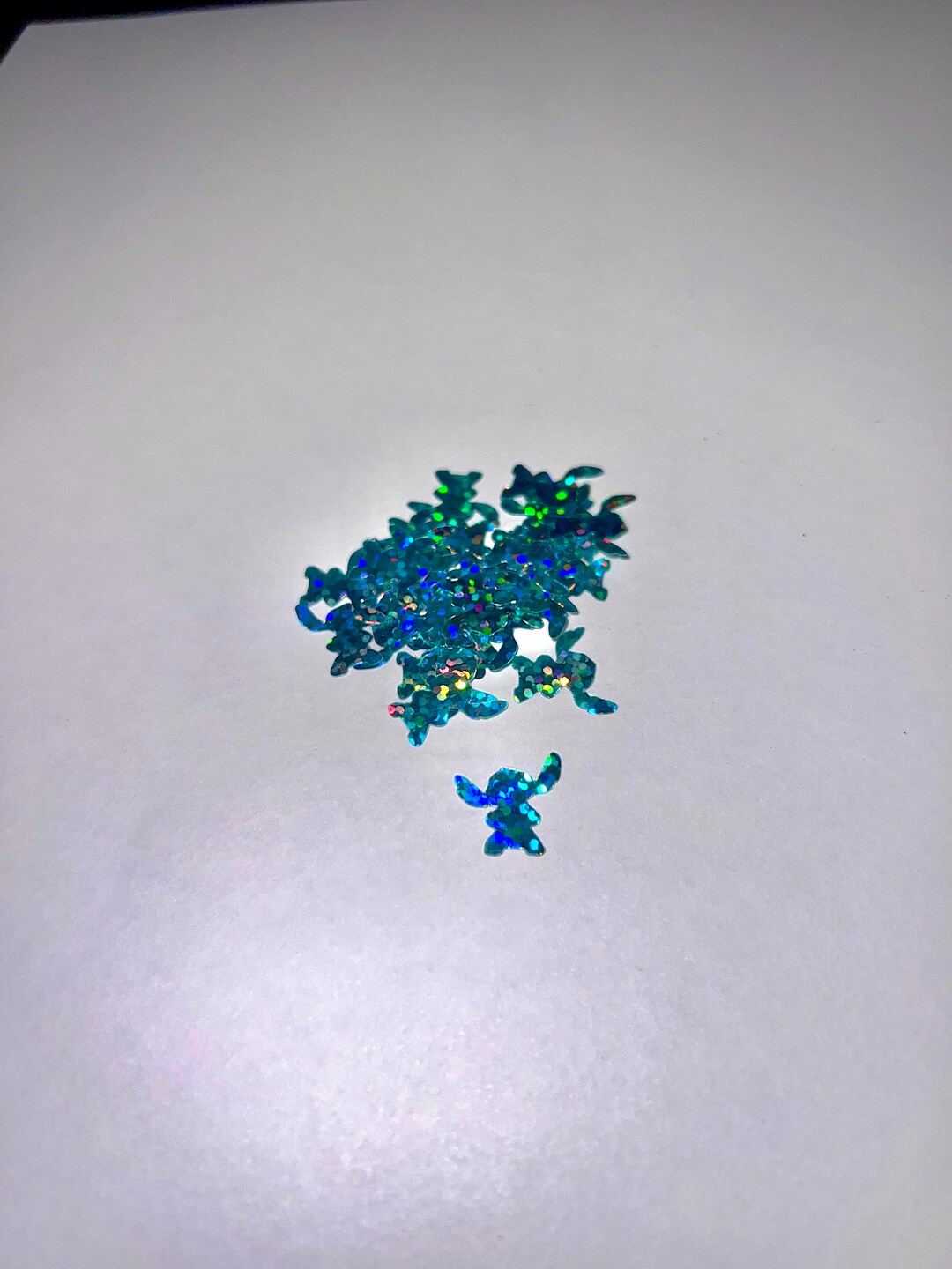 Little Blue Alien Glitter - Etsy