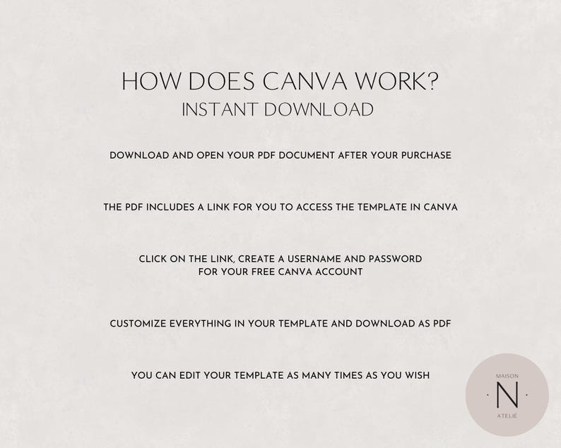 Editable Cocktail Menu Template – Modern Bar Drink Menu, Printable ...