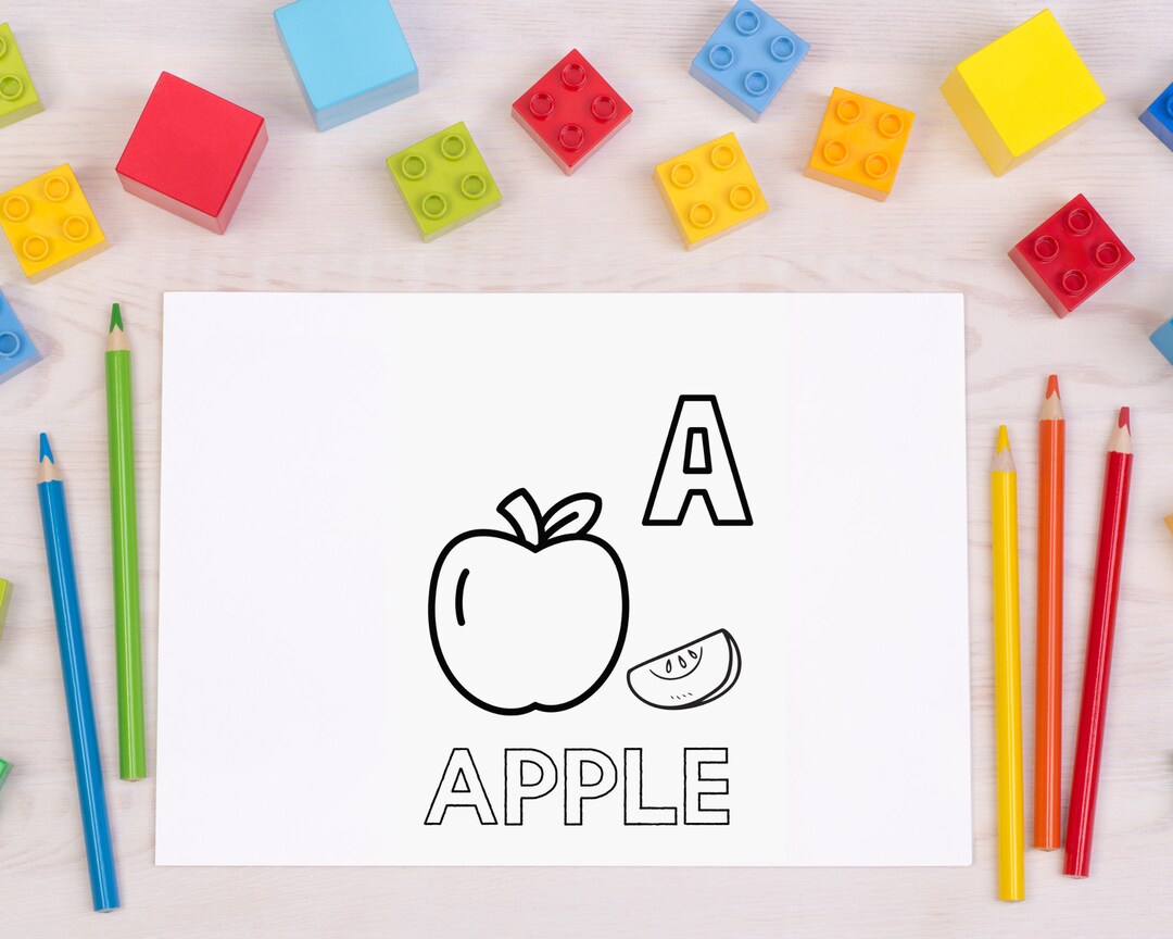 Pre-k/kindergarten Printable Alphabet Coloring Sheets for Kids Alphabet ...