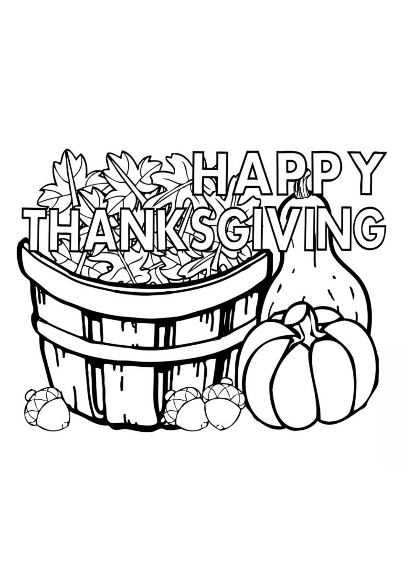 Thanksgiving Coloring Pages for Kids Coloring Pages Holiday Coloring ...