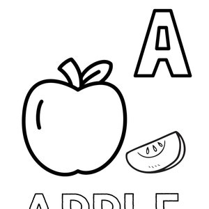 Pre-k/kindergarten Printable Alphabet Coloring Sheets for Kids Alphabet ...