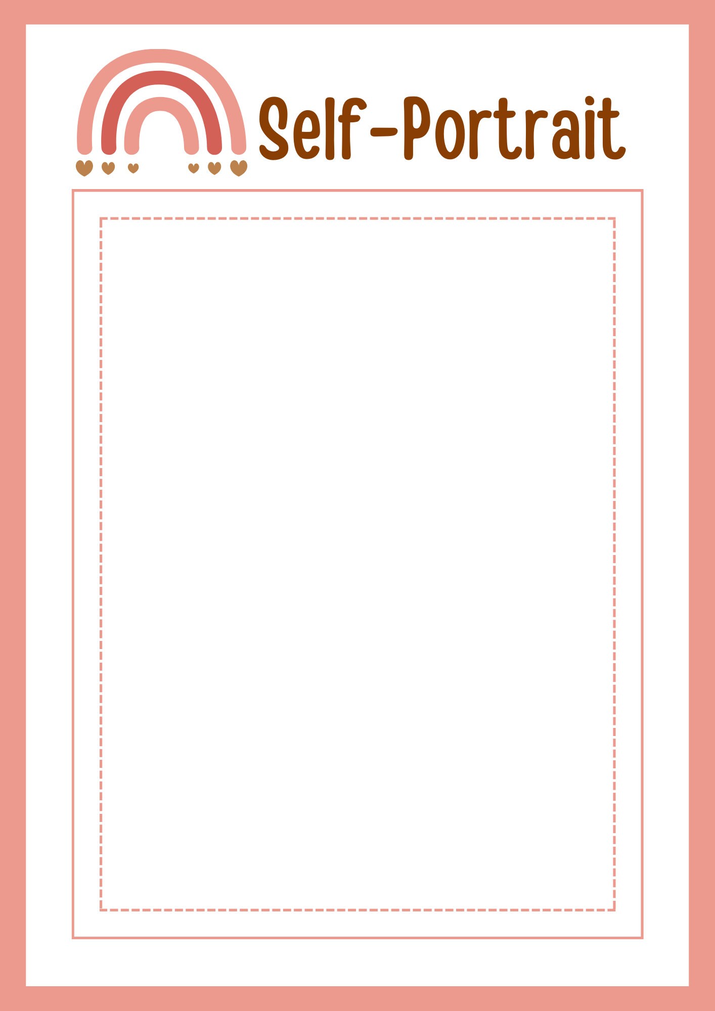 All About Me Printable Coloring Sheets for Kids Printable - Etsy