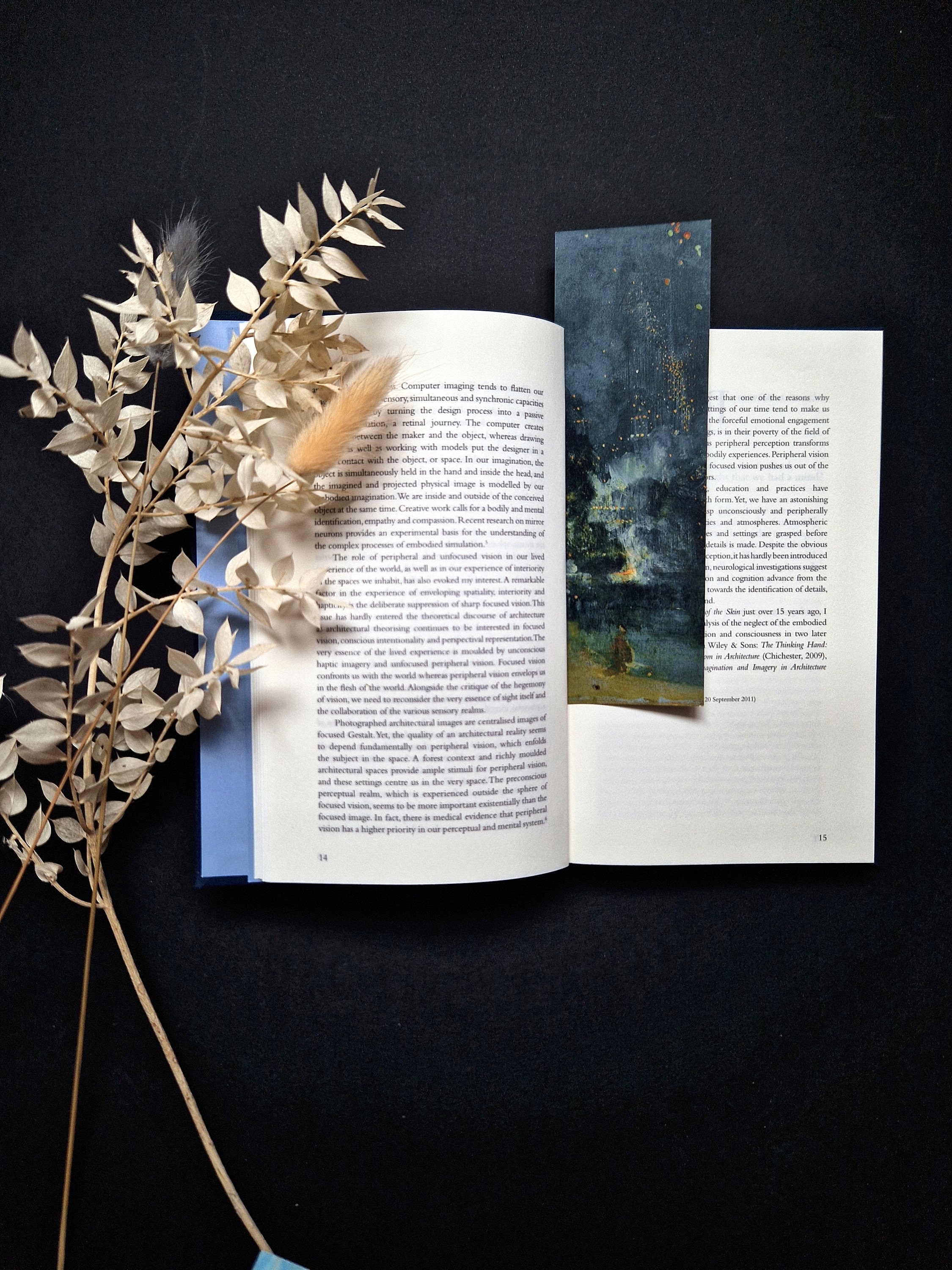 Beautiful Artwork Bookmarks J. A. Mcneill Whistler/the Falling Rocket ...