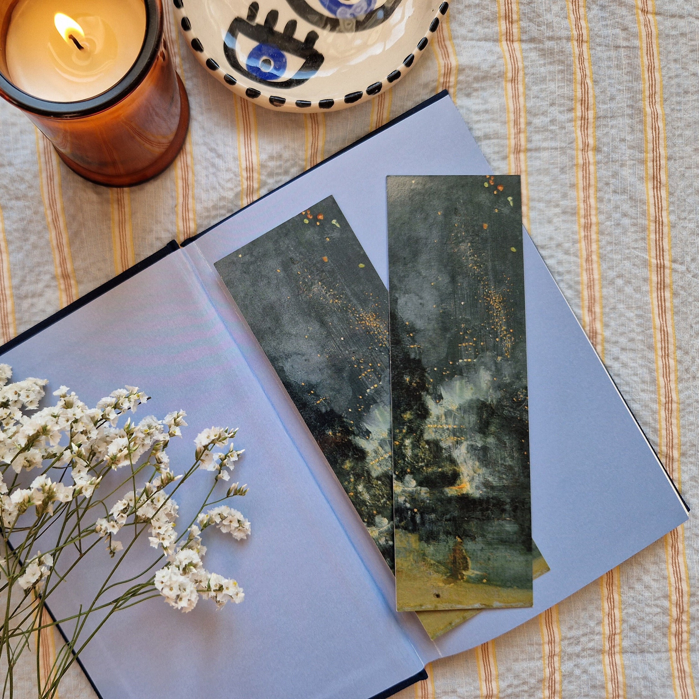Beautiful Artwork Bookmarks J. A. Mcneill Whistler/the Falling Rocket ...