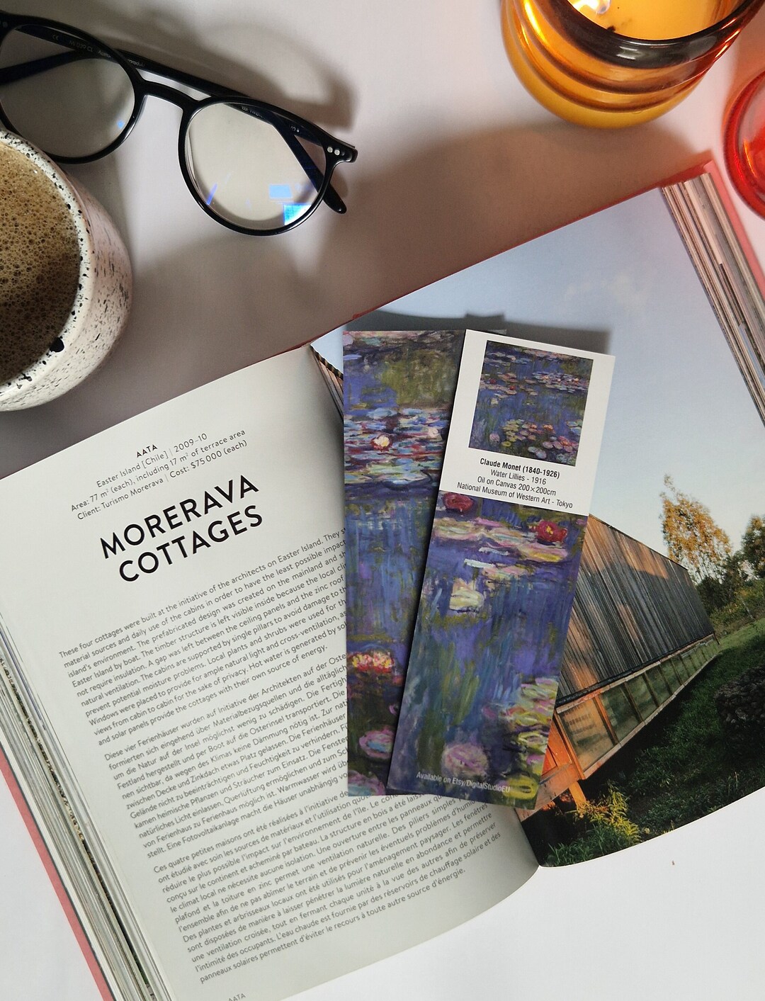 Claude Monet Bookmarks, Famous Artwork Bookmark Gifts, Art Bookmarks ...