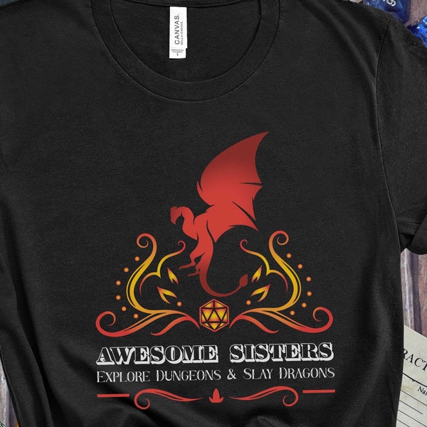 Dnd Sister Shirt - Etsy