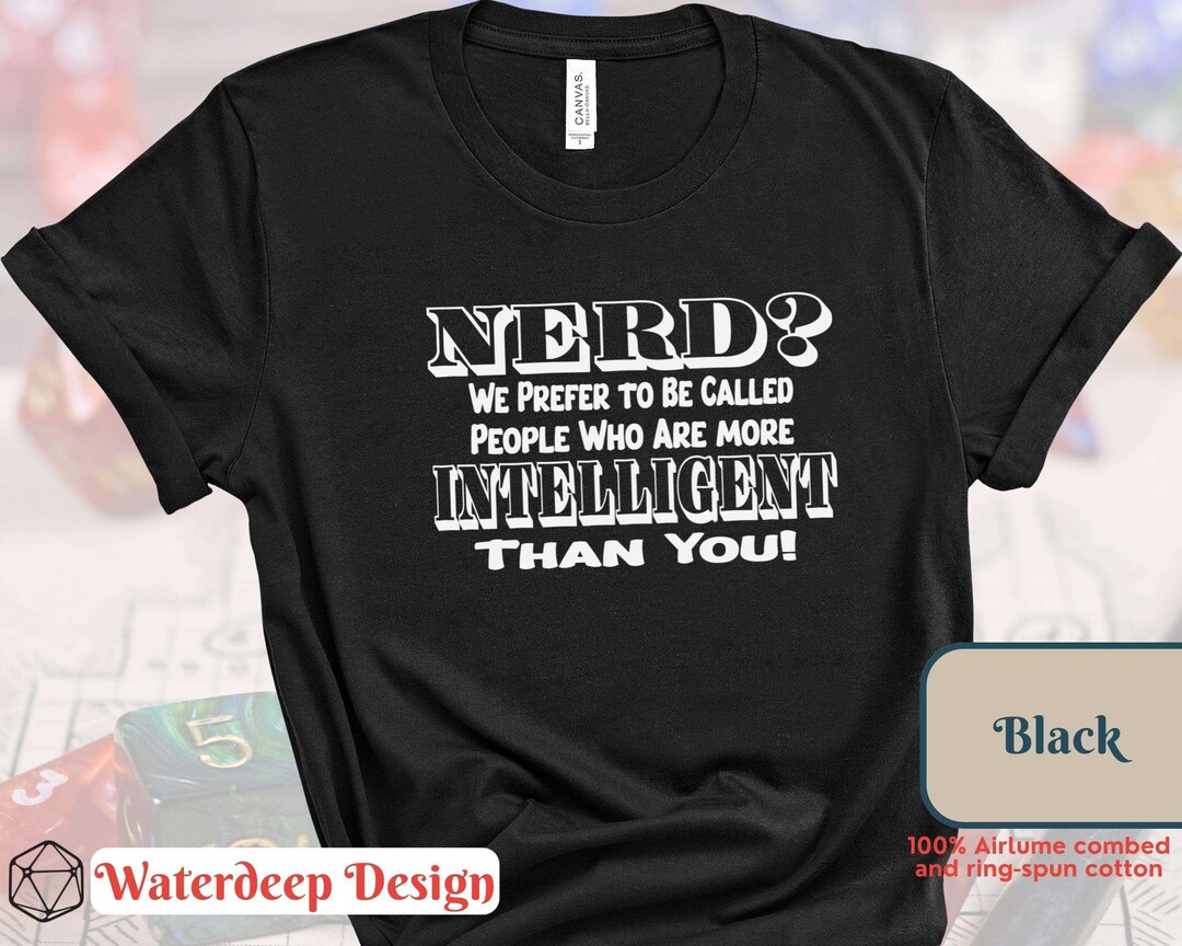 Intelligence is the New Cool Nerd We Prefer to Be Called - Etsy