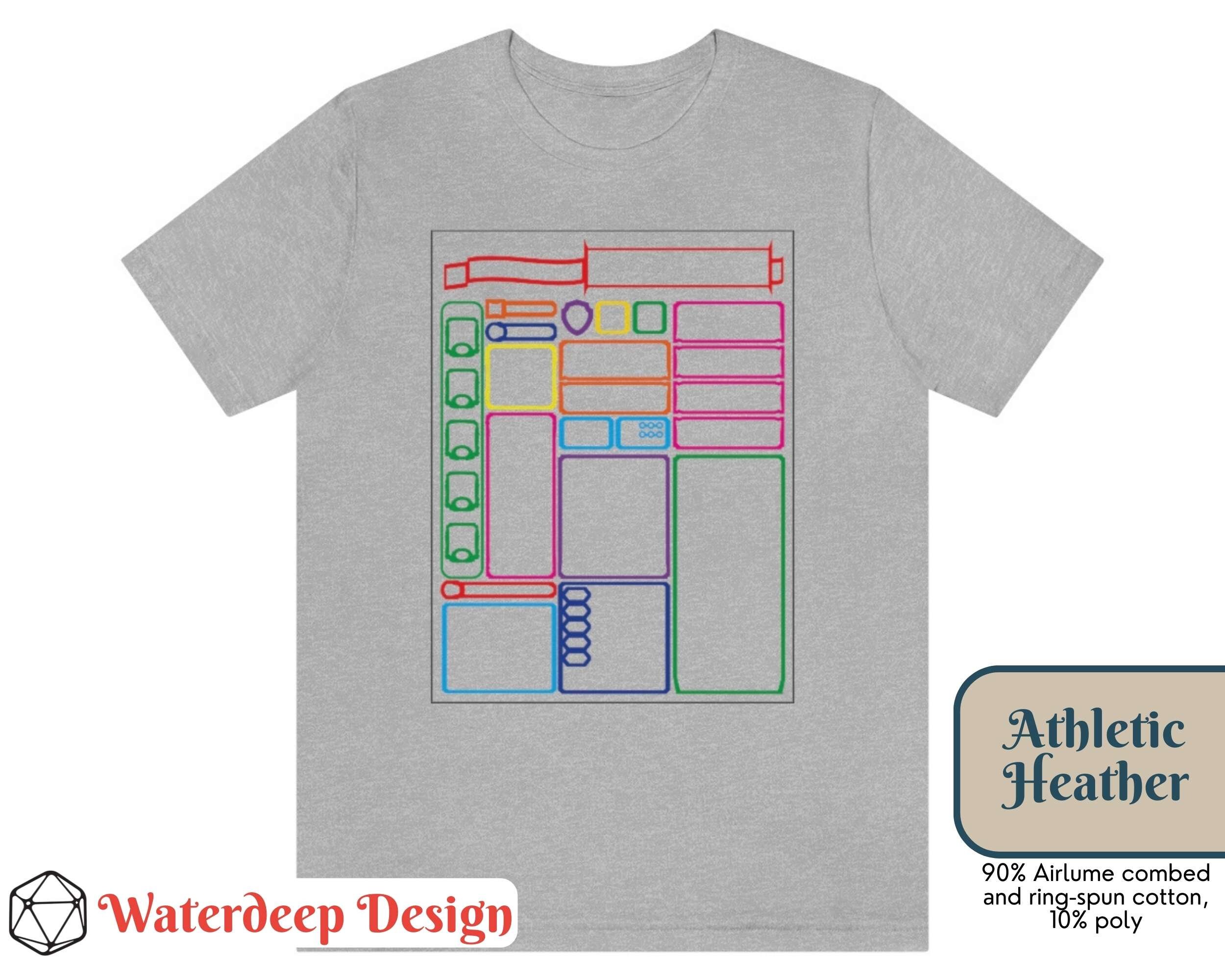 Dungeons and Dragons Dnd 5e Character Sheet Shirt Dnd Shirt - Etsy