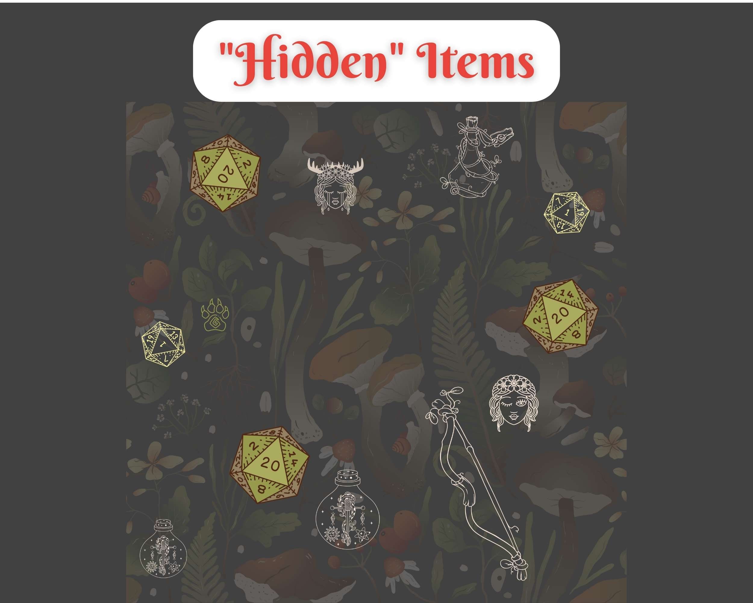 D20 Druid Mushroom Floral Pattern Dungeons and Dragons Backpack ...