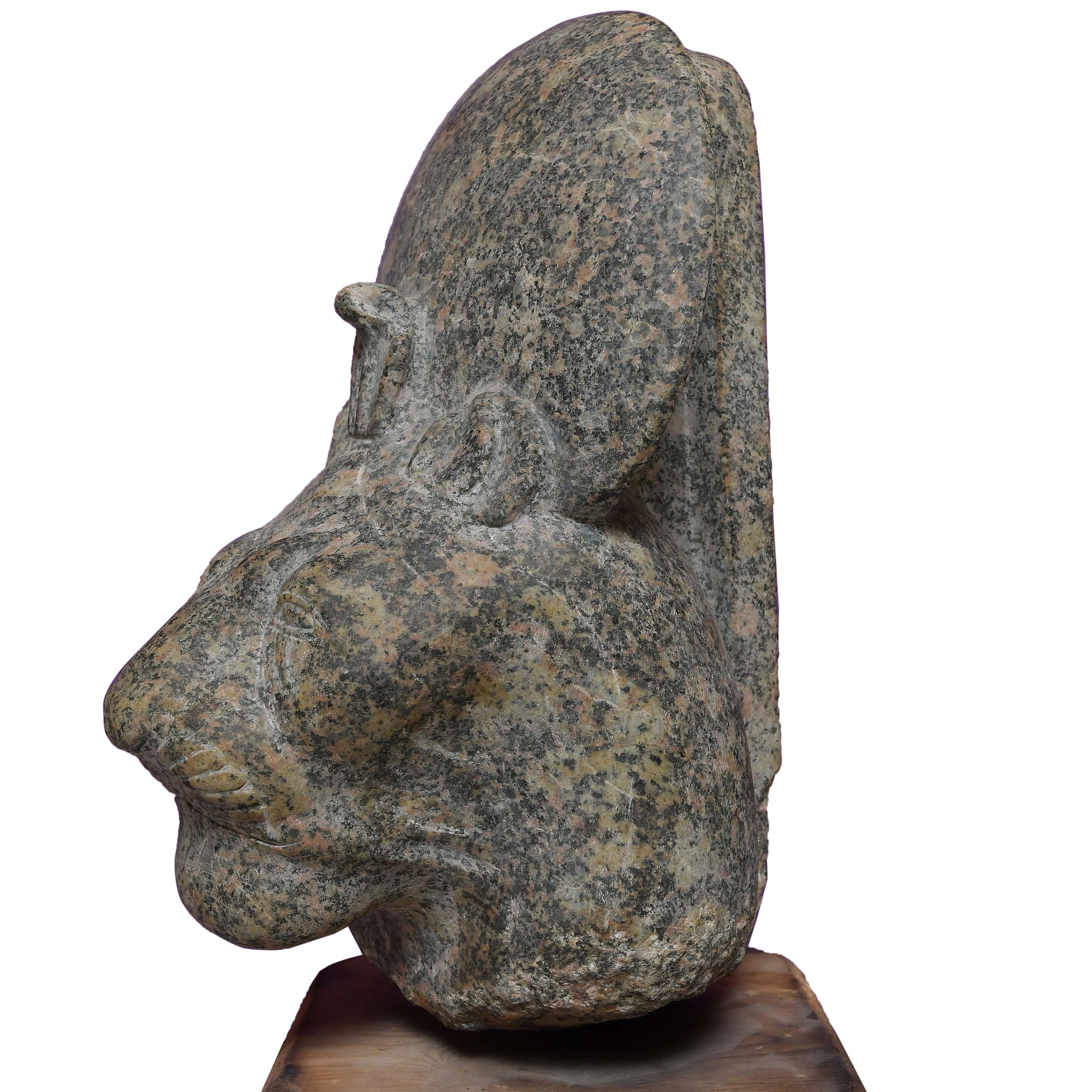 Granite Stone Statue of the Goddess Sekhmet, 20th Century, Goddess ...