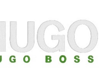 Hugo Boss Embroidery Design - Etsy