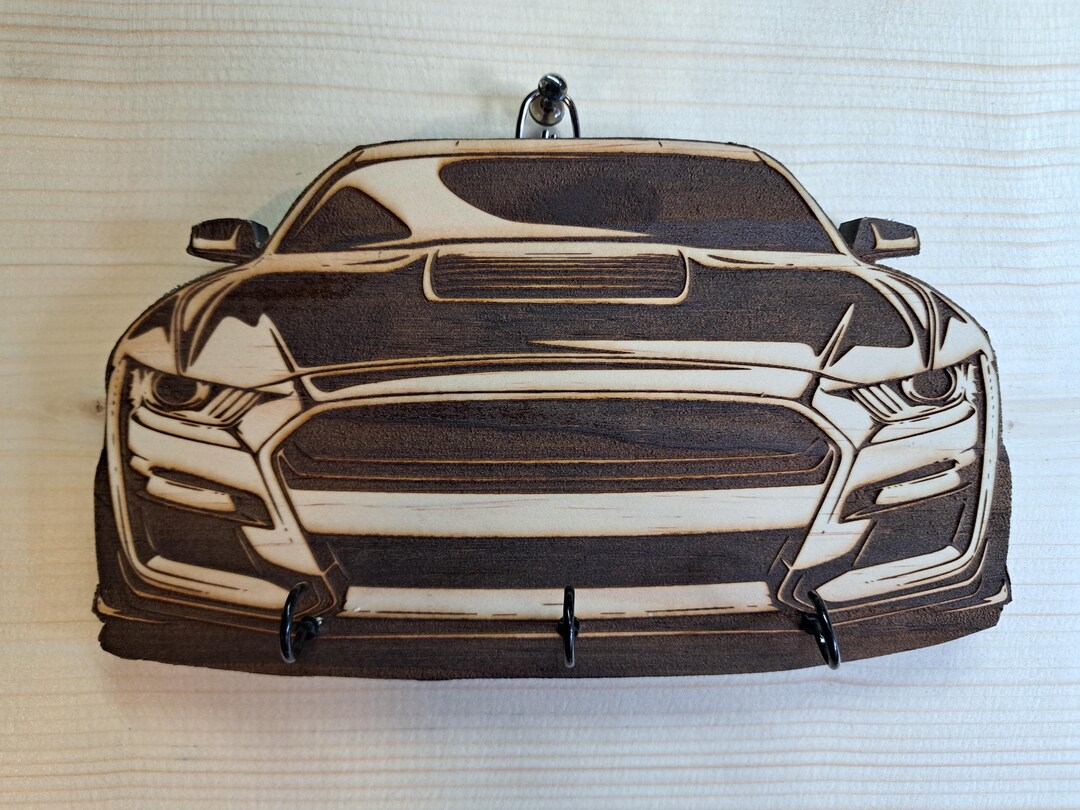Ford Mustang Key Holder (LAZERED) - Etsy