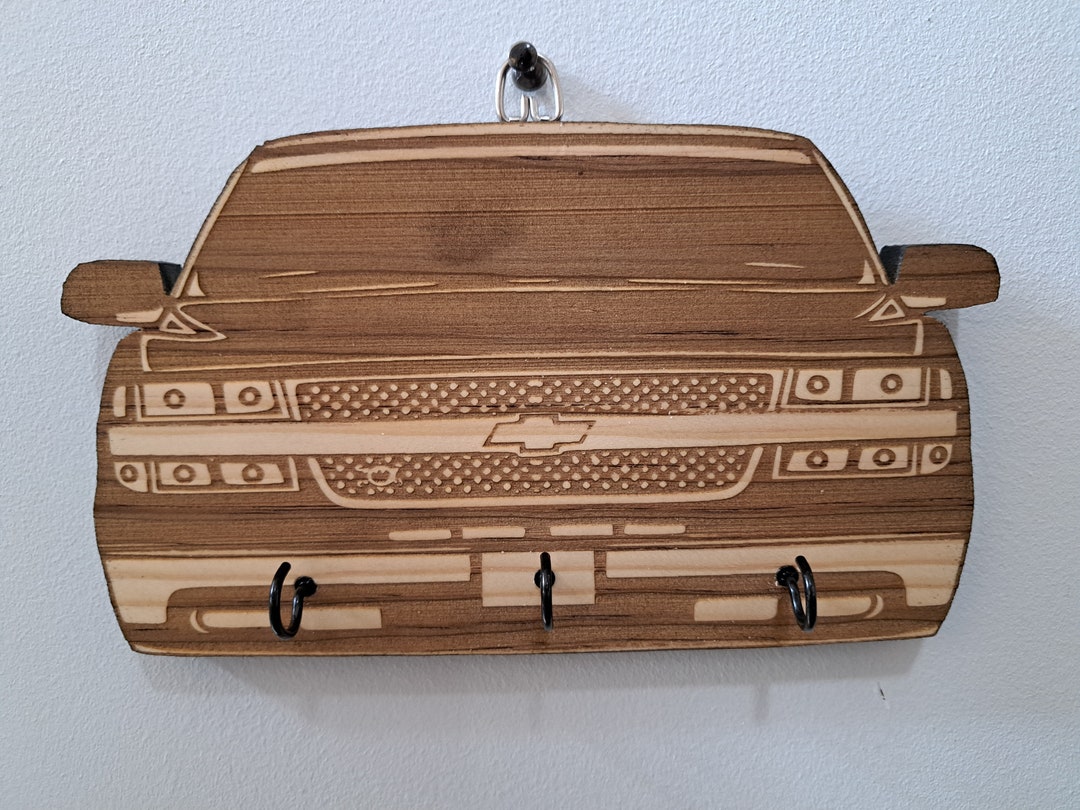 Chevy Truck Key Holder (LAZERED) - Etsy