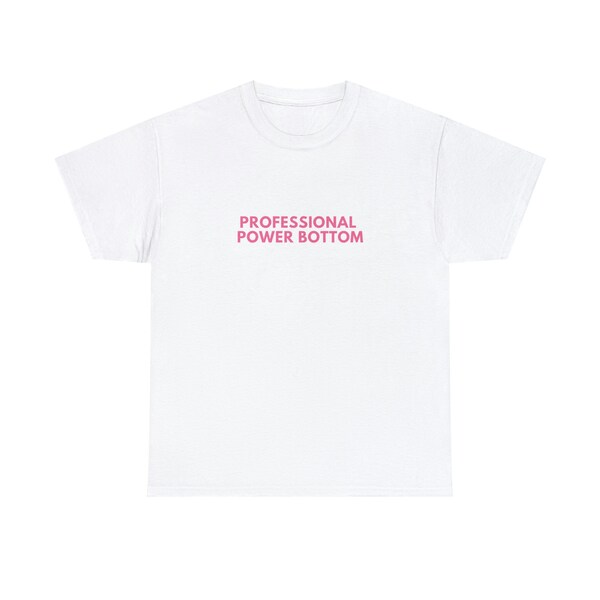 Power Bottom T Shirt - Etsy