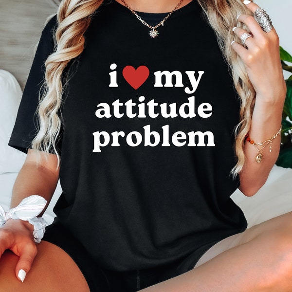 Attitude Tee Shirt - Etsy