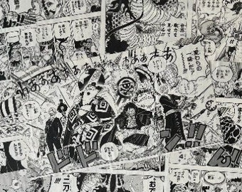 One Piece Manga Panels - Etsy