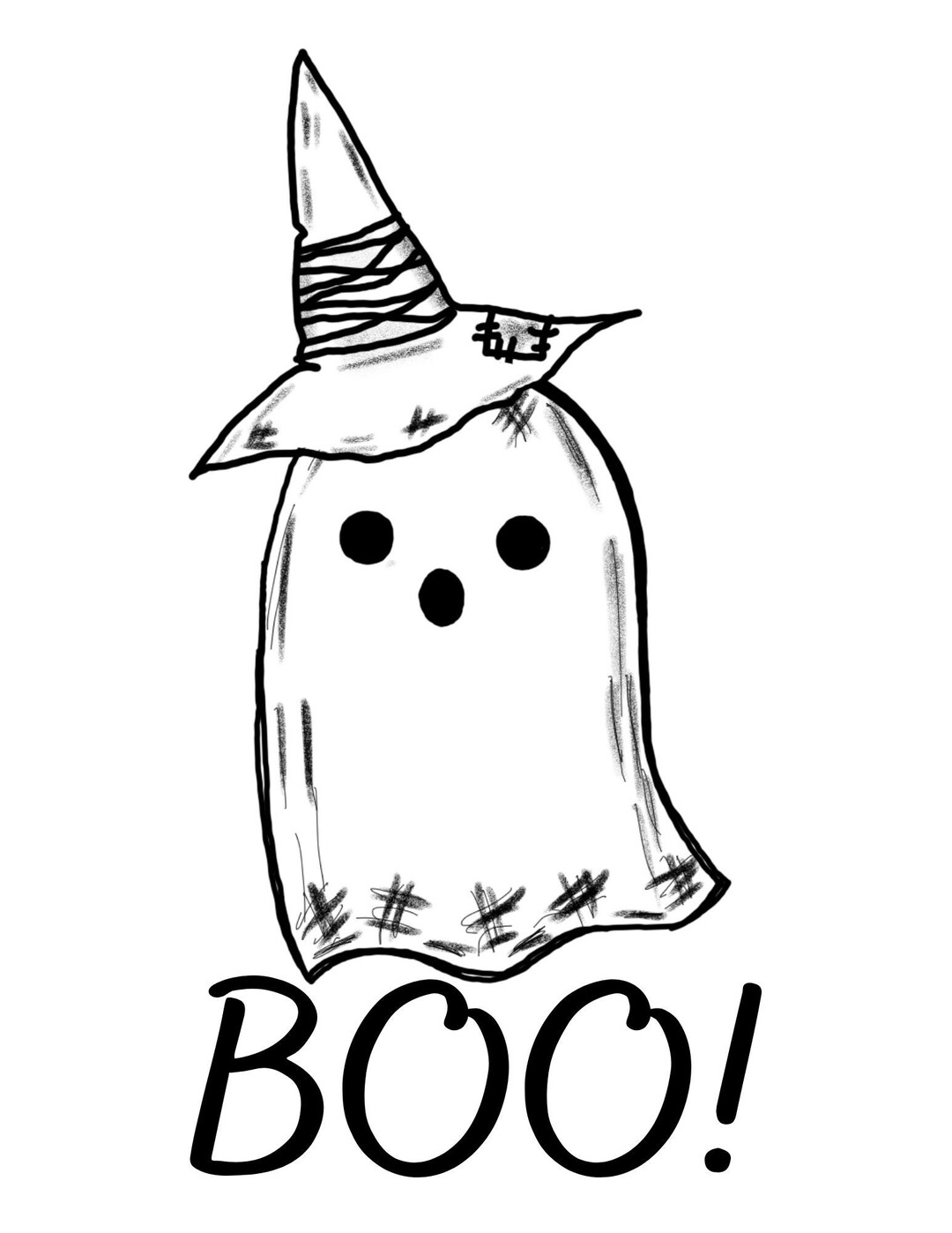 Boo Ghost Digital Download Ghost Boo - Etsy