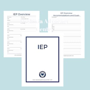 Special Education Toolkit, Dyslexia Toolkit, IEP Binder - Etsy