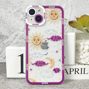 Stunning Sun Moon and Angel Eyes Iphone Case A Celestial - Etsy