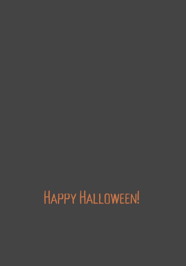 Skeleton Happy Halloween Printable Foldable Digital Card Download - Etsy