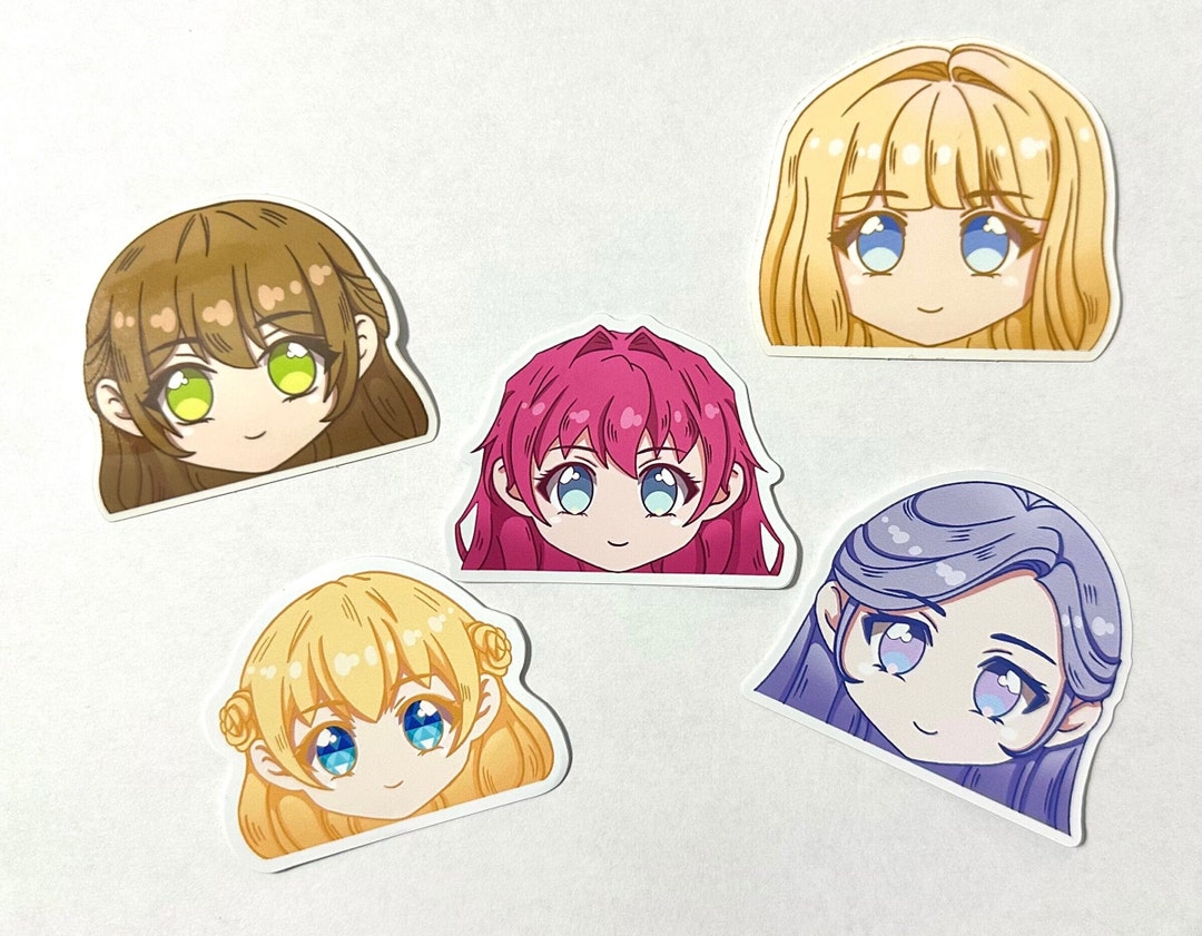 Manhwa Lady's Stickers - Etsy
