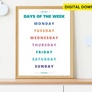 Minimalist Classroom Printable Wall Art Educational Posters for ...