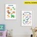 Set of 3 Printable Montessori Nursery Wall Art Classroom Decor ...