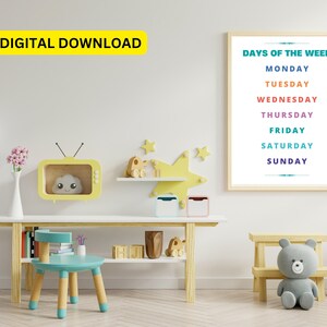 Minimalist Classroom Printable Wall Art Educational Posters for ...
