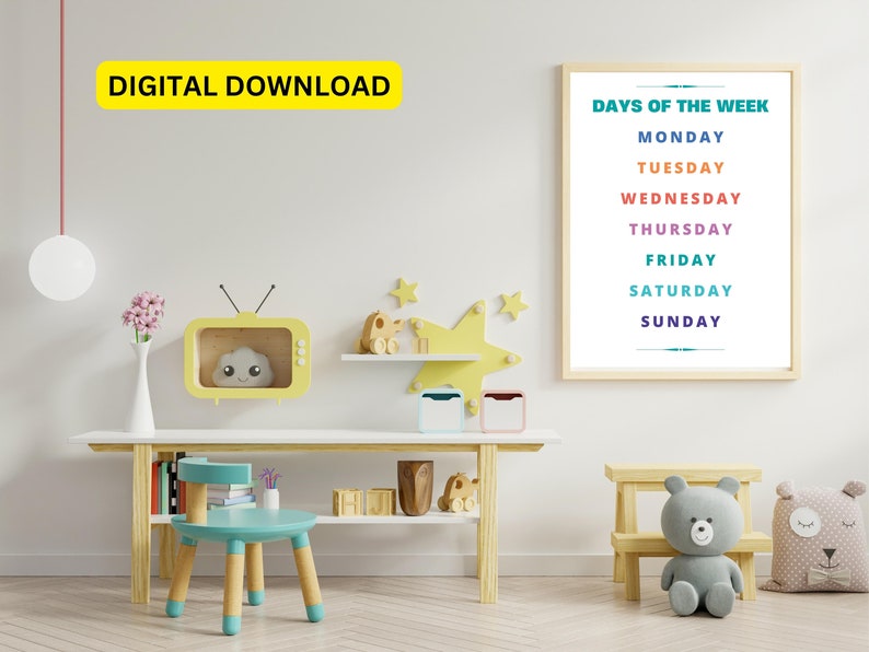 Minimalist Classroom Printable Wall Art Educational Posters for ...