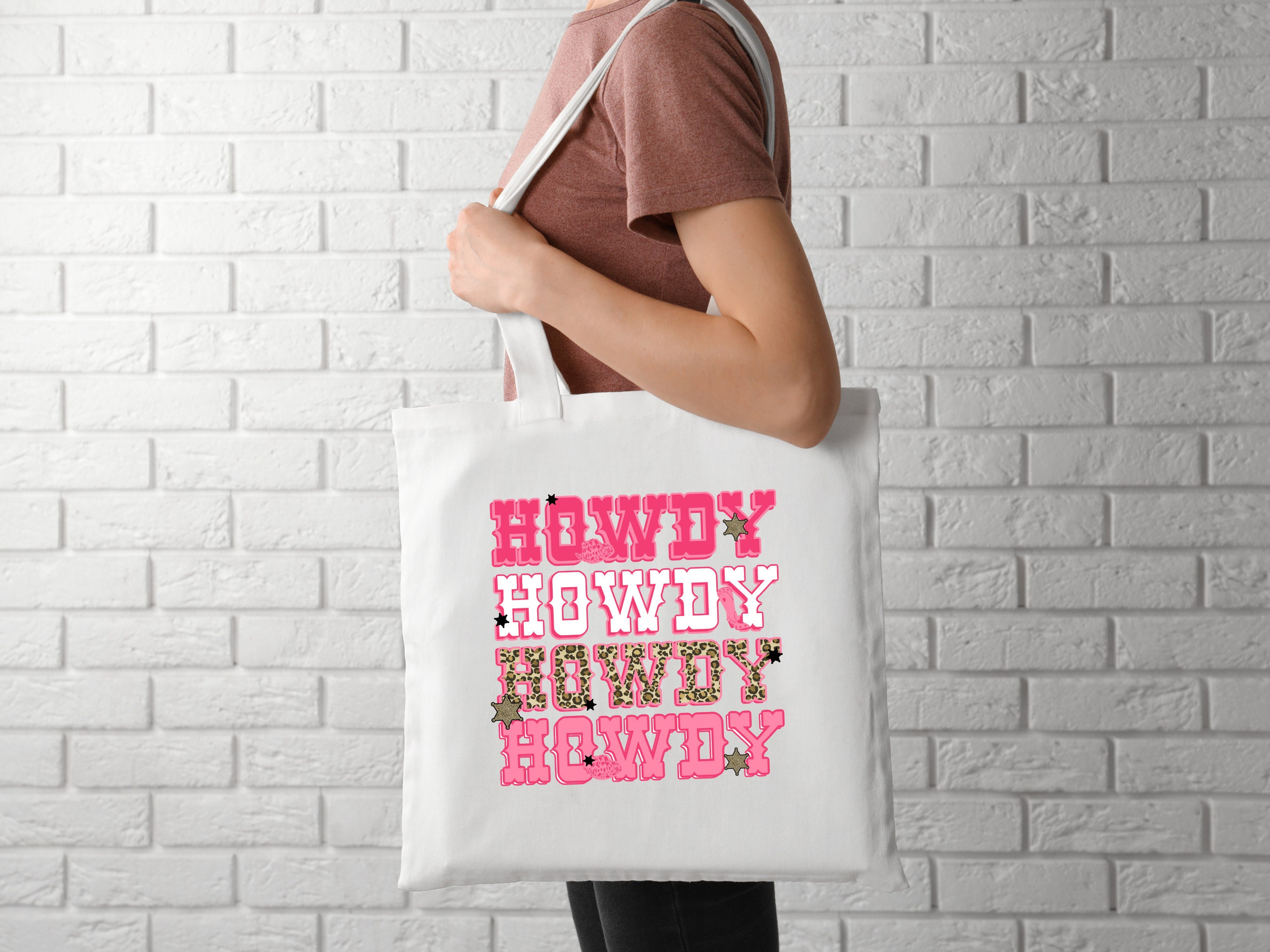 Howdy Y’all Pink Cowboy PNG, Howdy Png, Pink Leopard Print Western Png ...