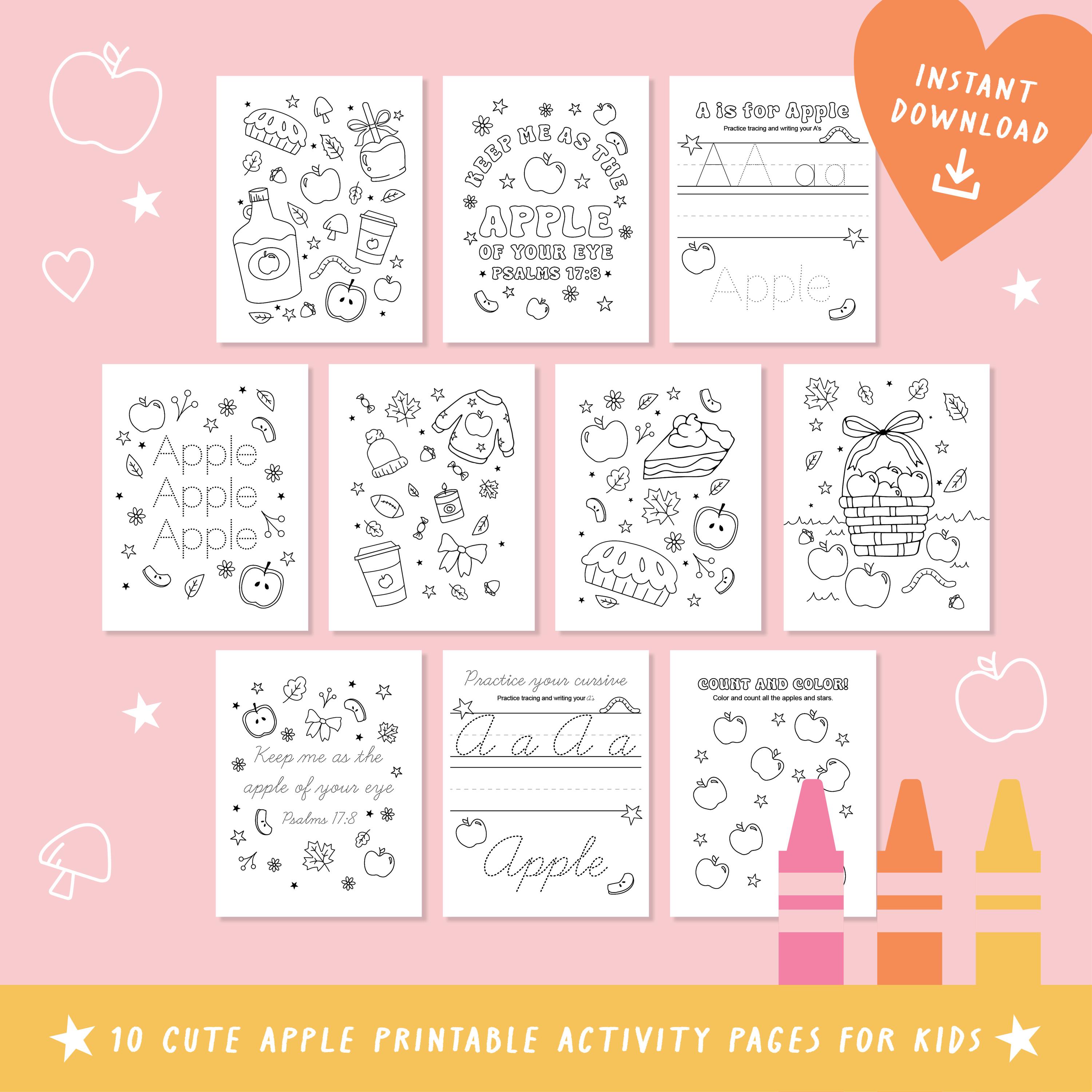 Fall Activity Pages, Fun Autumn Coloring Pages, Fall Homeschool, Fall ...