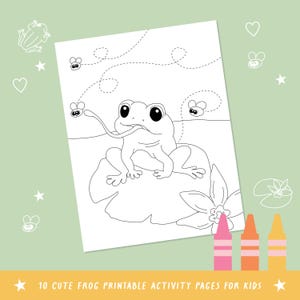 10 Adorable Frog Activity Coloring Pages, Cowboy Frog Coloring Pages ...