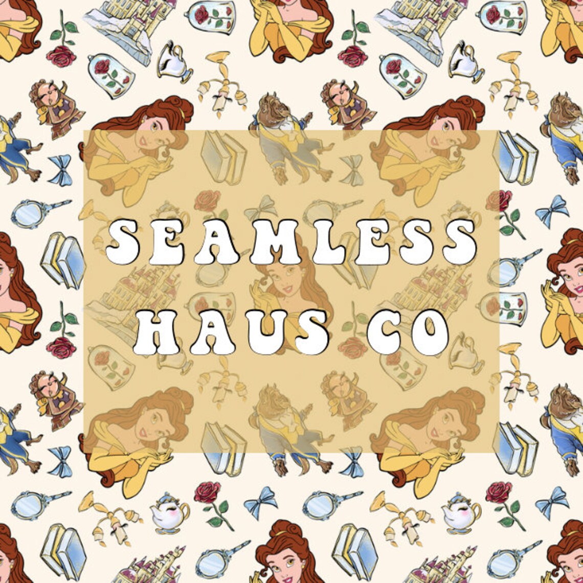 Princess Seamless Pattern - Etsy