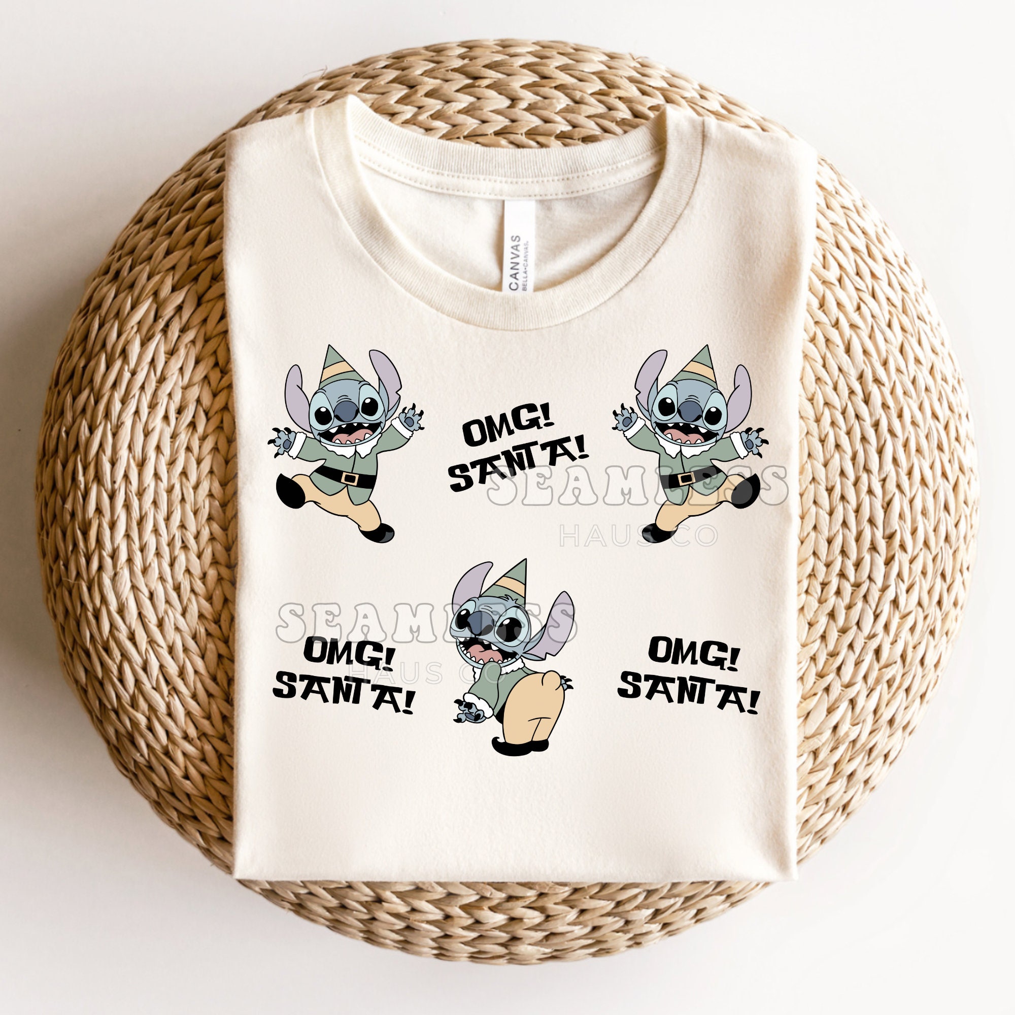 OMG Santa Transparent PNG - Etsy