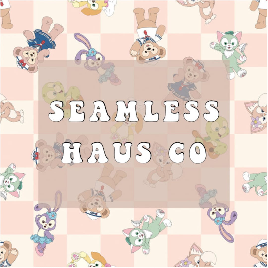 Checkered Duffy Seamless Pattern - Etsy