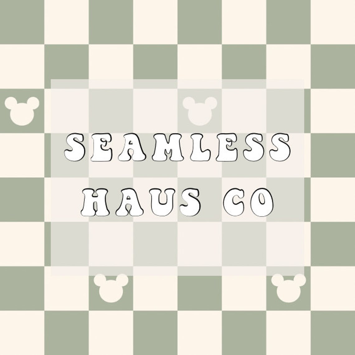 Sage Checkered Seamless Pattern - Etsy
