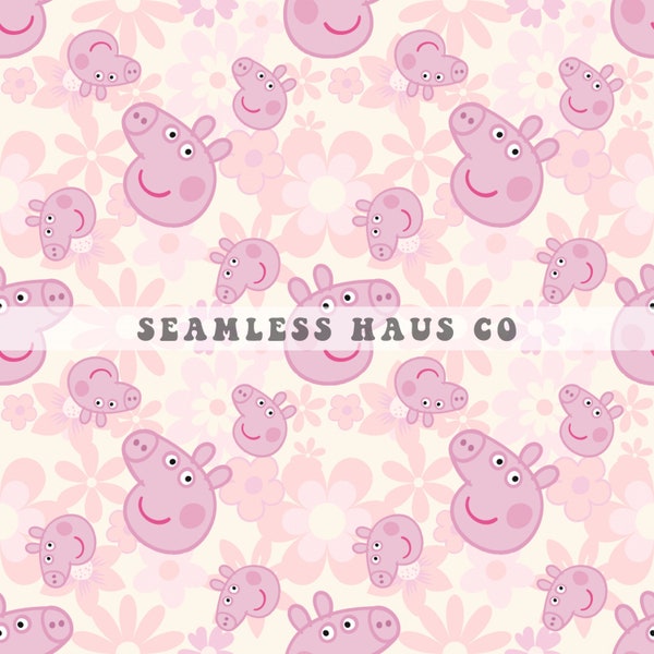 Peppa Pig Pattern - Etsy