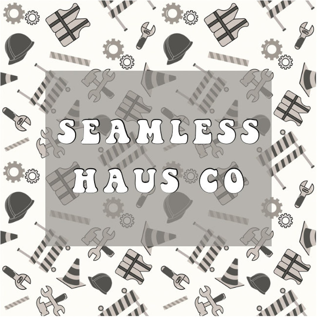 Construction Seamless Pattern - Etsy