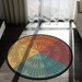 Feelings Rug, Emotion Wheel Rug, Therapist Decor, Feelings Wheel, Wheel ...