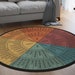 Feelings Rug, Emotion Wheel Rug, Therapist Decor, Feelings Wheel, Wheel ...