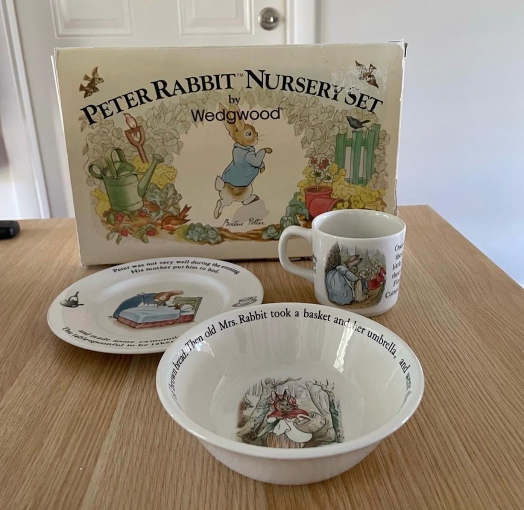 Peter Rabbit Vintage Tea Set - Etsy