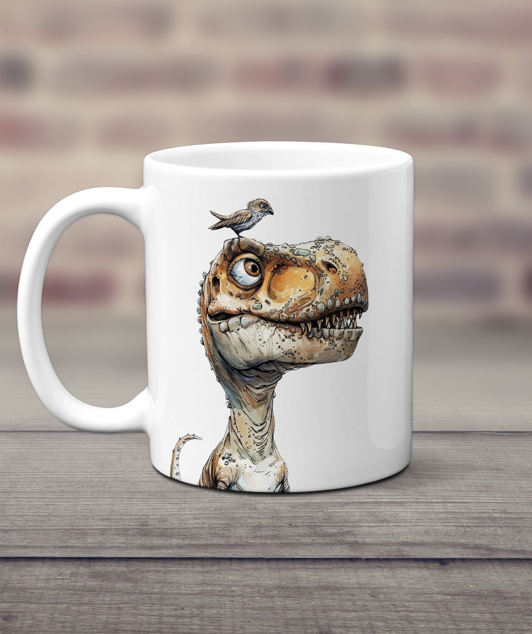 Dinosaur Mug, T-rex Coffee Cup, Ceramic Dino Mug, Baby Dinosaur Gift ...