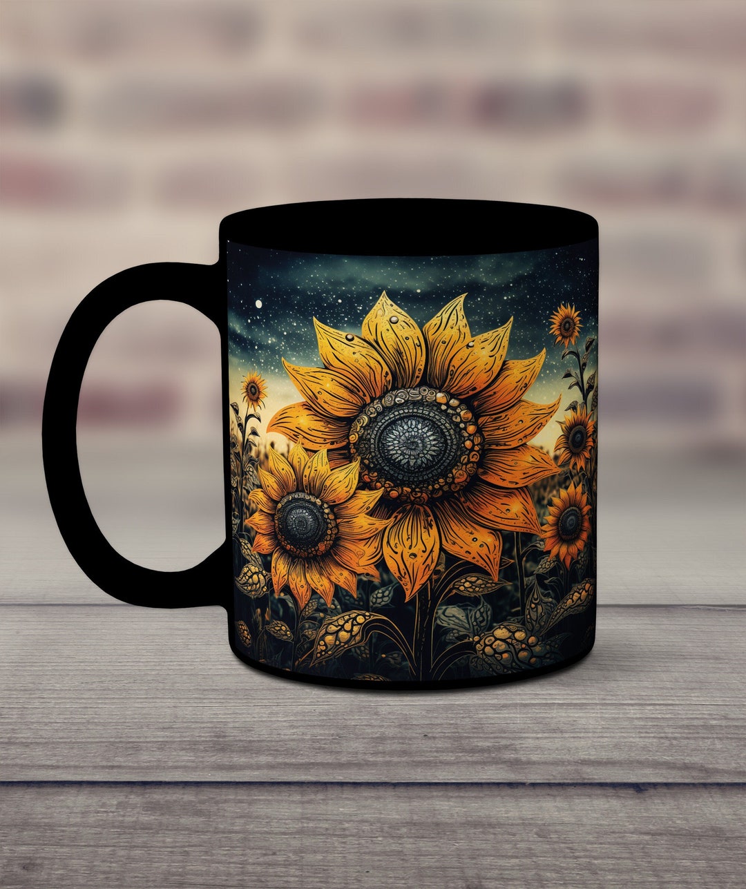 Sunflower Coffee Cup, Sunflower Mug, Sunflower Gifts, Sunflower Gifts ...