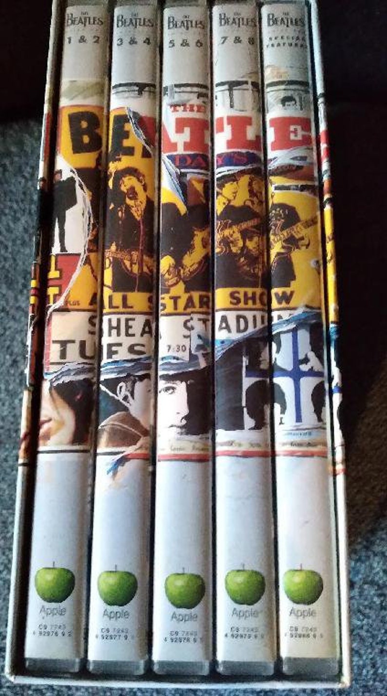 The Beatles Anthology 5 DVD Set Complete Includes Special - Etsy